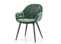 China Ergonomically Furniture 0.86m Nordic Dining Chair Interior Fabric Velvet for sale