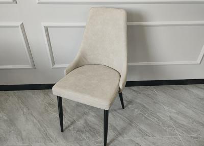 China Waterproof Anti Dirty Pu Leather Dining Chairs 90cm High for sale