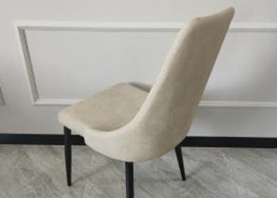 China Nordic Artificial Leather 900mm Pu Dining Chair Modern Restaurant for sale
