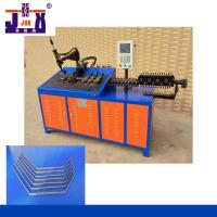 China Automatic 2D Wire Bending Machine 380V 60HZ Flat Iron Steel with Punching Round Hole for sale