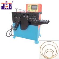 China Automatic Ring Making Machine 2-8mm Wire Diameter 380V 50Hz CNC Servo Control for sale