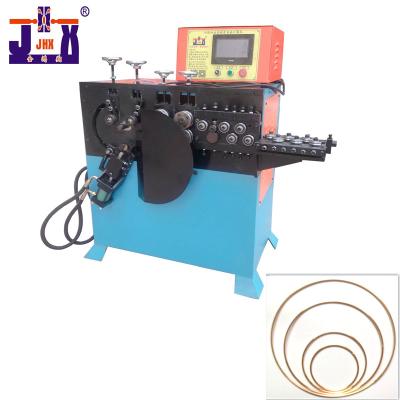 China Automatic Ring Making Machine 2-8mm Wire Diameter 380V 50Hz CNC Servo Control for sale