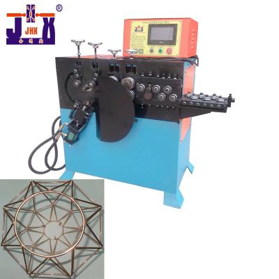 China Automatic Lampshade Ring Making Machine 2-10mm Wire Diameter 50-800mm Circle Range for sale