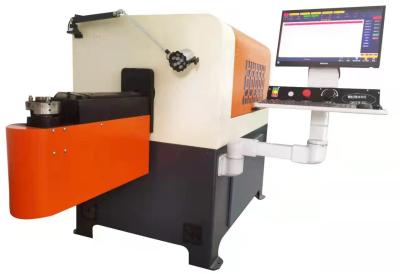 China 7 Axis 3D Wire Bending Machine Head Rotates 2-8mm for Fitness Products for sale