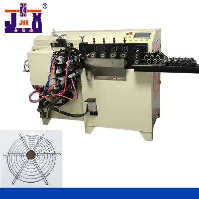 China Automatic Circle Making Butt Welding Machine 5.5KW 2-6mm Wire for Fan Mesh Cover for sale