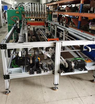 China Variable Frequency Multi Head Spot Welder 380V 150KVA Gantry Type for Mesh Welding for sale