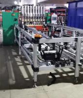 China Multi Cylinder Row Spot Weld Machine Medium Frequency For Stainless Steel Mesh for sale