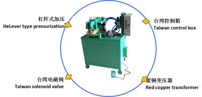 China JT-35 Pneumatic Butt Welding Machine 35KVA 380V Air Pressure T Welder for sale