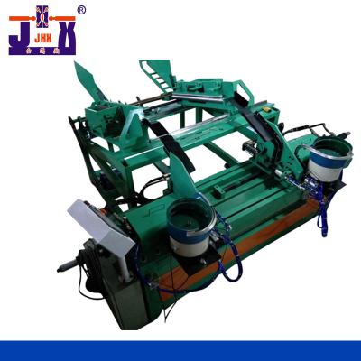 China Double Head Nut Assembly Machine Auto Iron Pipe Stopper Machine 12-25mm 320-1000mm for sale