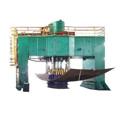 China Oil tank; air tank ; pressure vessel; water reservoir ; Faccin Model LPG Tank Multiple Clamping Machine Opportunity Dish Heavy Dished End Machine for sale