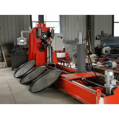 China Food Customized Machine HS Code Lpg Tank Head Machine Hydraulic Tank Head Clamping Machine for sale