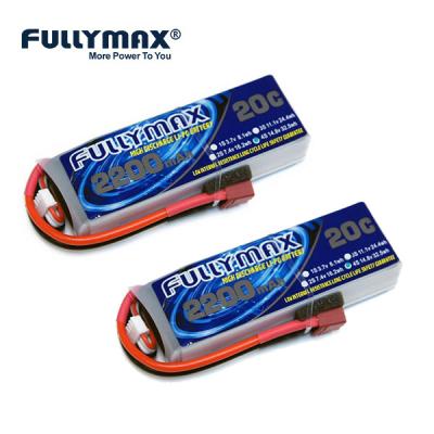 China 14.8 Volt Lipo Battery 4s 2200mah 20C Rc Lithium Polymer Battery Smart RC Model Battery for sale