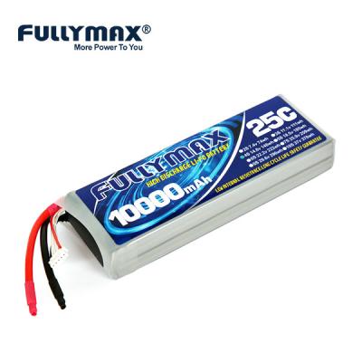 China 4s Lipo Battery 10000mah 14.8V 25C Discharge Environmental Monitoring Photography for sale