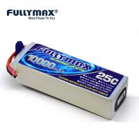 China Li-Ion 6s Battery Drone Li Polymer Battery 10000mah 22.2V 25C 6s 10000mah Lipo for sale