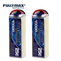 China Li-Ion 6s Battery Drone Li Polymer Battery 10000mah 22.2V 25C 6s 10000mah Lipo for sale