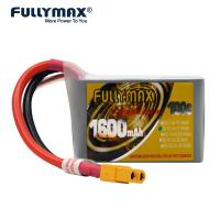 China 1600mah 11.1v 3s 100c Lipo Fpv Rc Glider Battery Plane Rc Model Xt60 Plug for sale