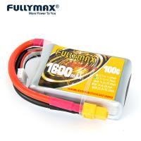 China 1600mah 11.1v 3s 100c Lipo Fpv Rc Glider Battery Plane Rc Model Xt60 Plug for sale