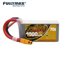 China 6s 1000mah Lipo Battery 14.8V 70C FPV Racing Rc Car Rechargeable Battery Pack Drone for sale