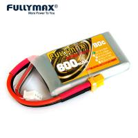 China 2S 7.4 V 600mah Lipo Battery 2 Cell FPV Lipo 7.4 V Rc Battery 80C High Discharge Rate for sale