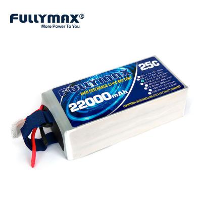 China 14.8V 4 Cell Lipo Battery 6s 22000mah Lipo Polymer Battery Aerial Photography Drone for sale