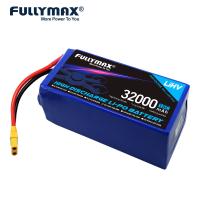 China 12s Lipo Battery Pack Airplane UAV Drone Battery Backup High Voltage 32000mAh 47.04V 10C XT90-S Plug for sale