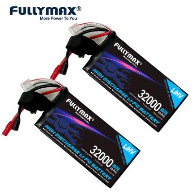 China 10C LiPo Battery Pack MAX 4.45V 32000mAh 6S 23.52V 5000mah 5200mah AS150 XT150 Plug for sale