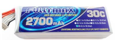 China FFULLYMAX LiPo Battery Pack 30C 2700mAh 6S 22.2V Li-po for RC airplane RC Heli RC aircraft for sale