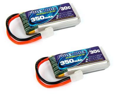 China 3.7V 1S 350mAh 35C LiPO Battery For Mini RC Model Toy Airplane for sale