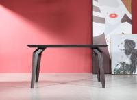 China Modern Dining Table Set 6-10 Seaters with 1600-2000mm Sintered Stone Top and Solid Wood Frame for sale