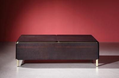 China Modern Luxury Coffee Table Set CT-1621 Series - 1300×700×450mm Stainless Steel Frame with Multiple Top Options for sale