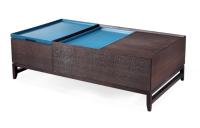 China Modern Rectangular Dining Table 1300×800×750mm & 1500×900×750mm with Sintered Stone Top for 6-10 Person Seating for sale
