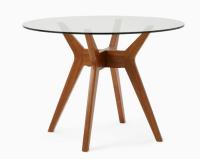 China Modern Brown Dining Table Set with Chairs - Rectangular Design, 6-10 Seating Capacity, 15 lb Lightweight Chairs for sale