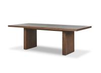 China Modern Wood Dining Table Set 8-12 Seats L2400xW1000xH750mm for sale
