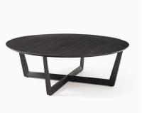 China Modern Round Coffee Table Stainless Steel Sintered Stone Top 900mm 1000mm Custom Size for sale
