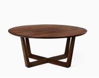 China Modern Round Coffee Table Stainless Steel Sintered Stone Top 900mm 1000mm Custom Size for sale