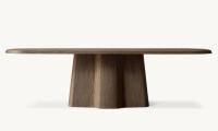 China Brown Wooden Dining Table and Chair Set with 80-Pound Table, 4-Seater, 60x36 Inch Dimensions for sale