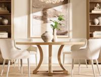 China Contemporary Dining Table Set with 4 Chairs - 18×22×38 Inch Chairs, 50 lb Table, Multiple Size Options for sale