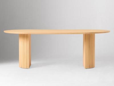 China Oval Shape Dining Table Set with 15lb Chairs - 1800mm to 2400mm Sizes, Assembly Required for 6-10 Person Seating for sale