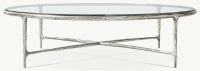 China Modern Stainless Steel Coffee Table 1300x700x450mm with Sintered Stone Top for Living Room for sale
