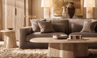 China Modern Sintered Stone Top Coffee Table 150x800x450mm Custom Sizes Stainless Steel Base for sale