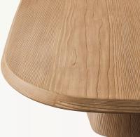 China Modern Sintered Stone Top Coffee Table 150x800x450mm Custom Sizes Stainless Steel Base for sale