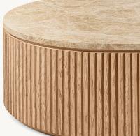 China Customizable Rectangle Coffee Table 150x800x450mm Stainless Steel Sintered Stone Modern Living Room Furniture for sale