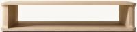 China Modern Customizable Coffee Table Stainless Steel Wood Top 120cm for Living Room for sale