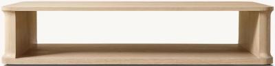 China Modern Customizable Coffee Table Stainless Steel Wood Top 120cm for Living Room for sale