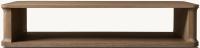 China Modern Customizable Coffee Table Stainless Steel Wood Top 120cm for Living Room for sale