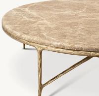 China Custom Size Modern Coffee Table Stainless Steel Ceramic Top 1200mm Living Room Furniture for sale