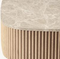 China Modern Rectangle Coffee Table Set Stainless Steel Sintered Stone Top 1300mm 1600mm 1900mm Custom Sizes for sale