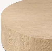 China Modern Rectangle Coffee Table Set Stainless Steel Sintered Stone Wood Top 1200mm 1500mm Custom Size for sale