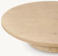 China Modern Rectangle Coffee Table Set Stainless Steel Sintered Stone Wood Top 1200mm 1500mm Custom Size for sale