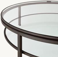 China Customizable Stainless Steel Coffee Table 1300x600x450mm Modern Living Room Furniture for sale